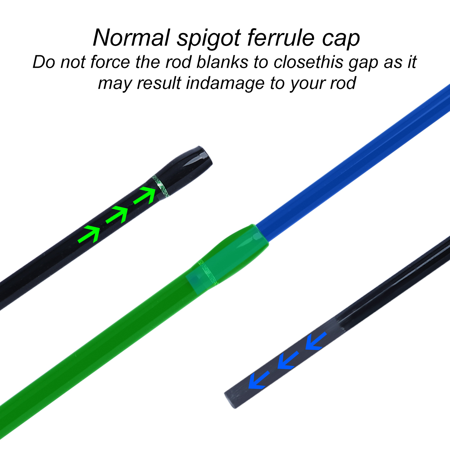 Sougayilang UL Spinning Fishing Rod 2 Sections Solid Tip Micro-Jigging ...