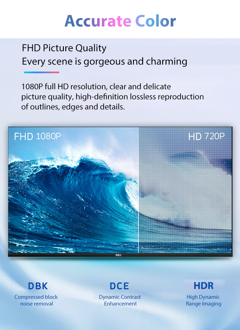 Gell Sakura Smart TV 32 Inch Slim Android 40&43 Inch Full HD LED TV ...