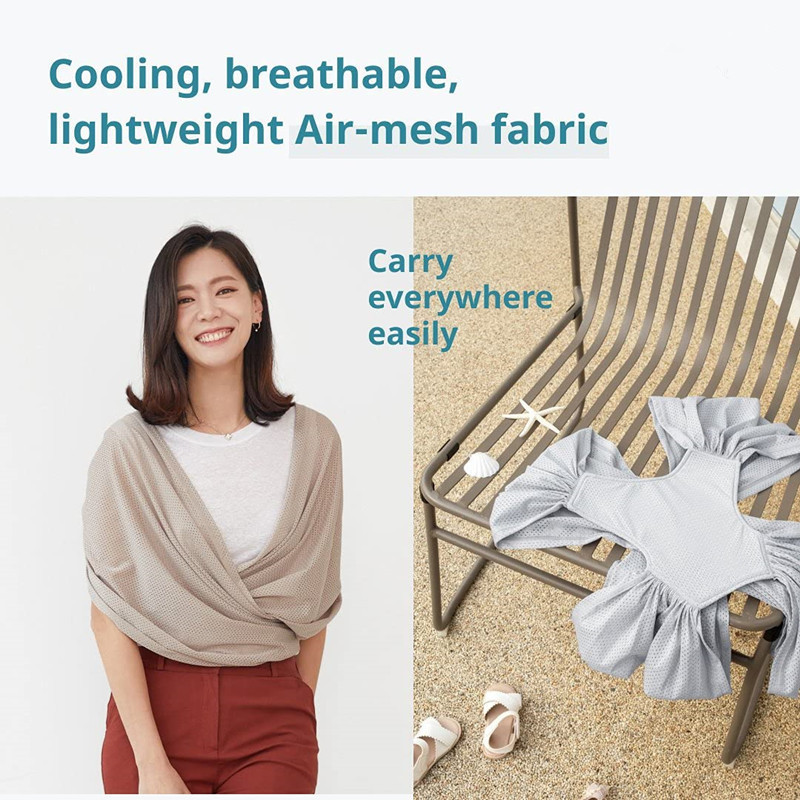【Lemonu Baby】Baby Carrier Wrap Newborn Nursing Towel Easy to Wear Four ...