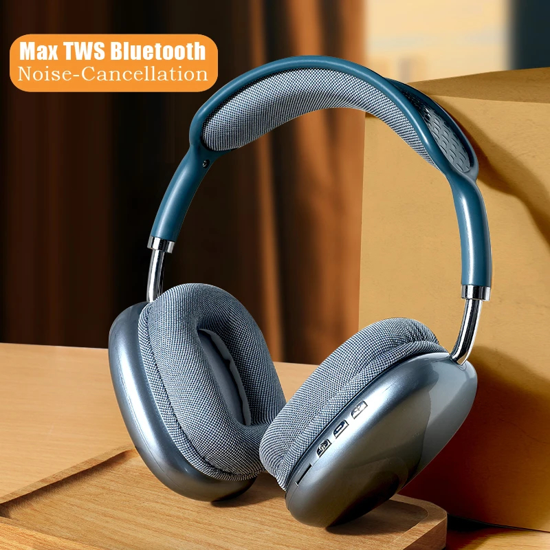 P9 Pro Max Headphone Extra Bass Bluetooth Headphone Wireless Headset ...