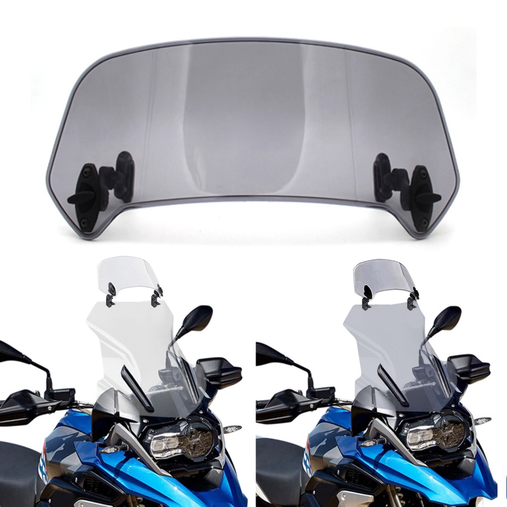 Scooter windshield Big bike motorcycle front mirror is suitable for all ...