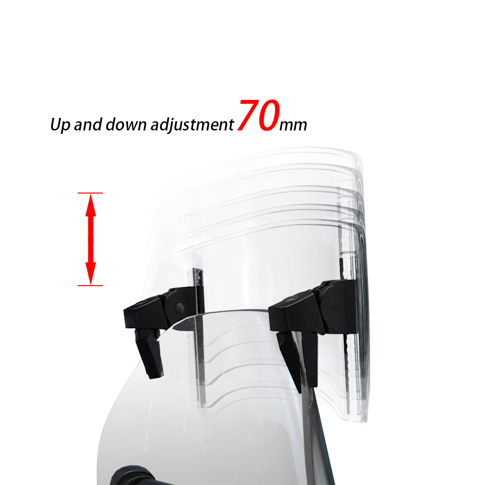 Scooter windshield Big bike motorcycle front mirror is suitable for all ...