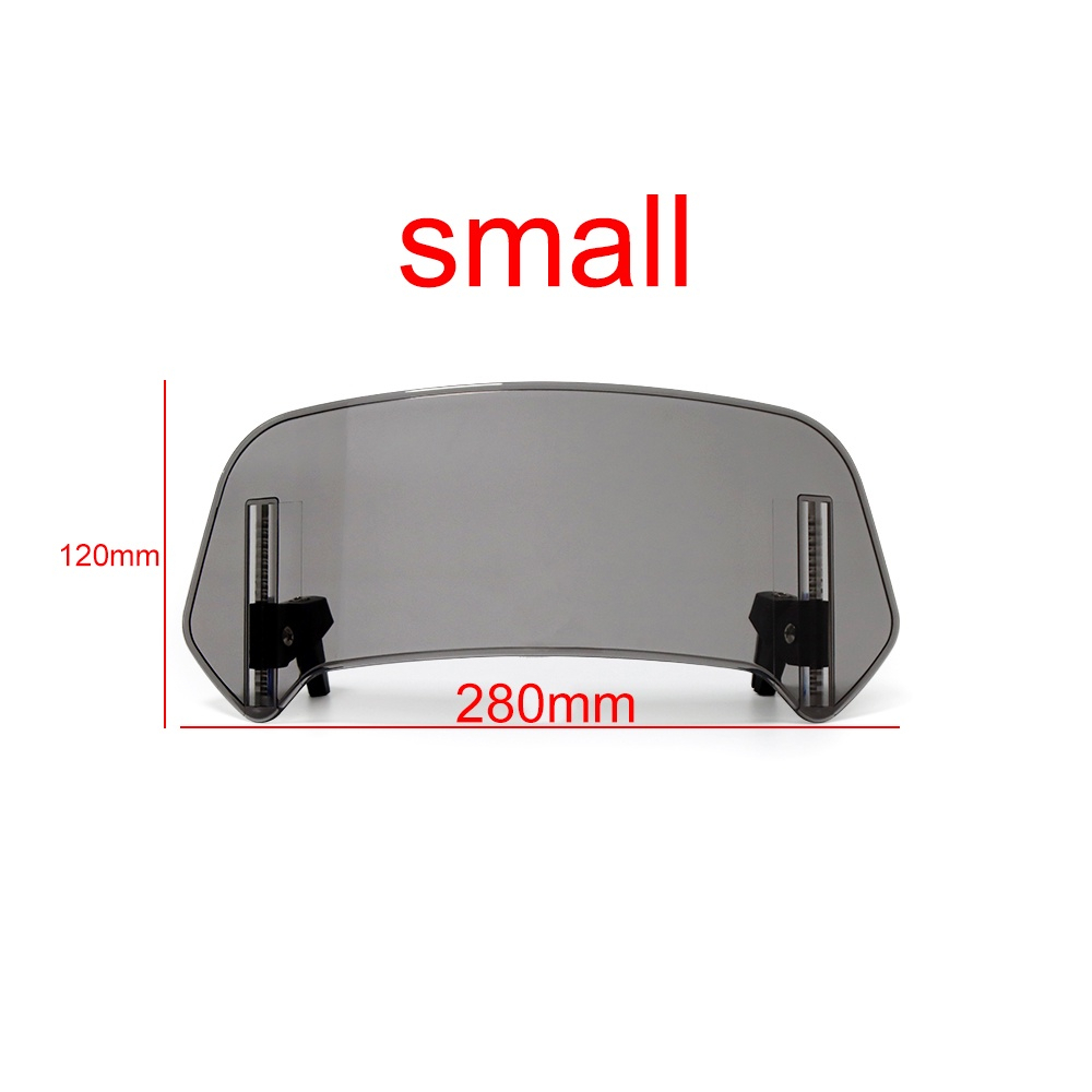 Scooter windshield Big bike motorcycle front mirror is suitable for all ...