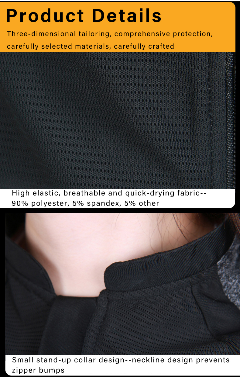 AMU Motorcycle Armor Shirt-Men Womens Mesh Motorbike Shirt-Motocross ...