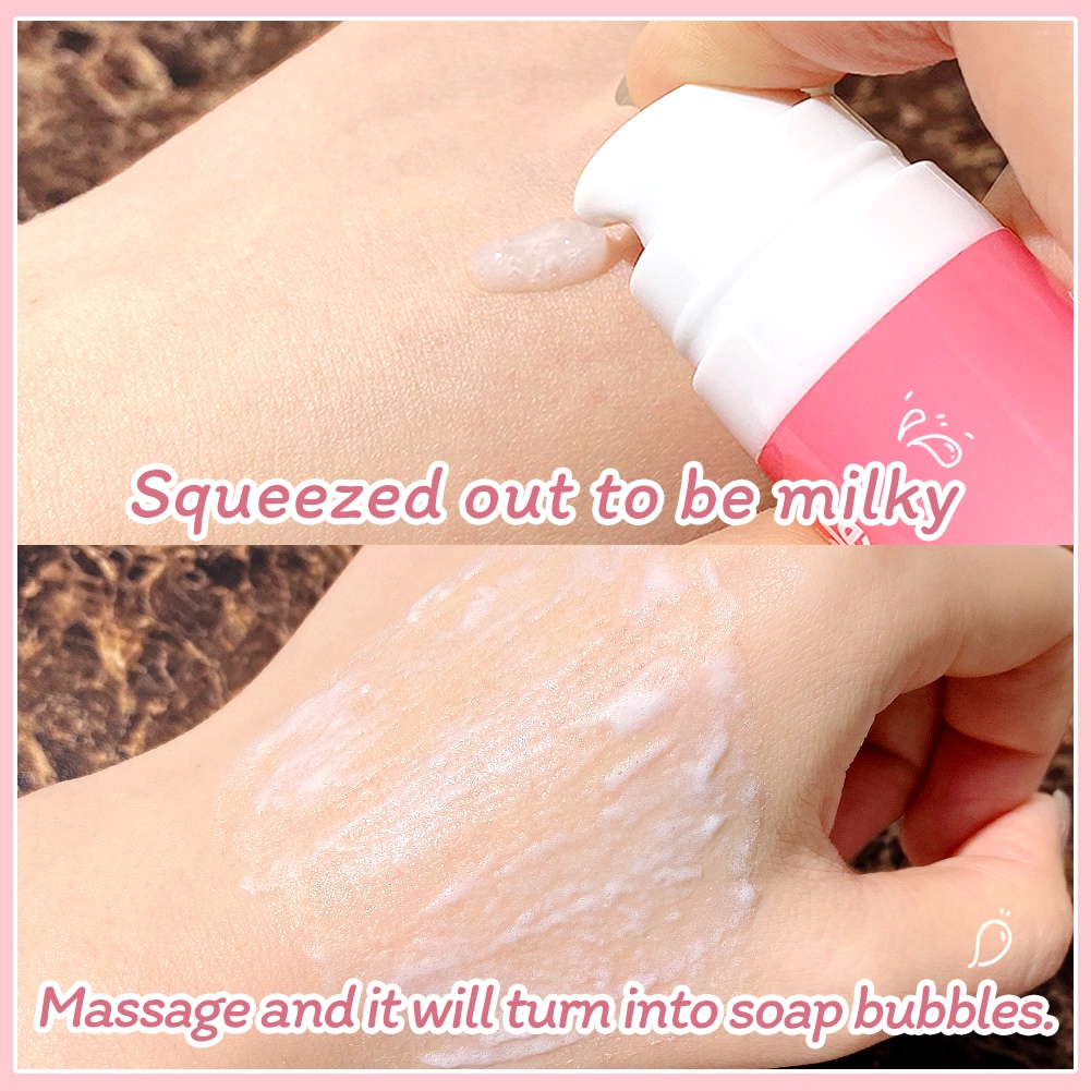 Gecomo Bubble Lip Scrub Remove Dead Skin Lip Exfoliating Lip Care 12ml