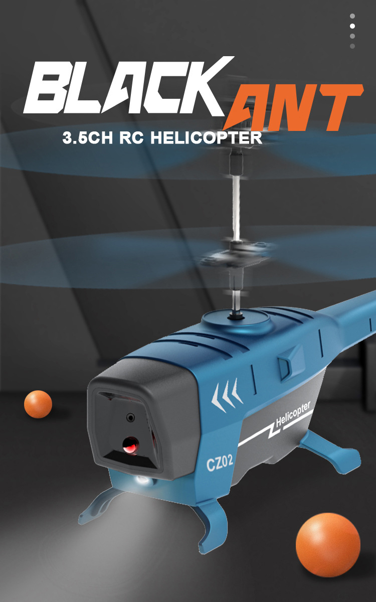 Remote Control Black bee Helicopter Plane Obstacle Avoidance RC ...