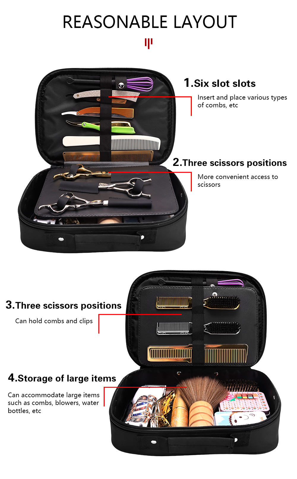 Spot#Salon Hairdressing Toolkit Barber Shop Multifunctional Scissors ...