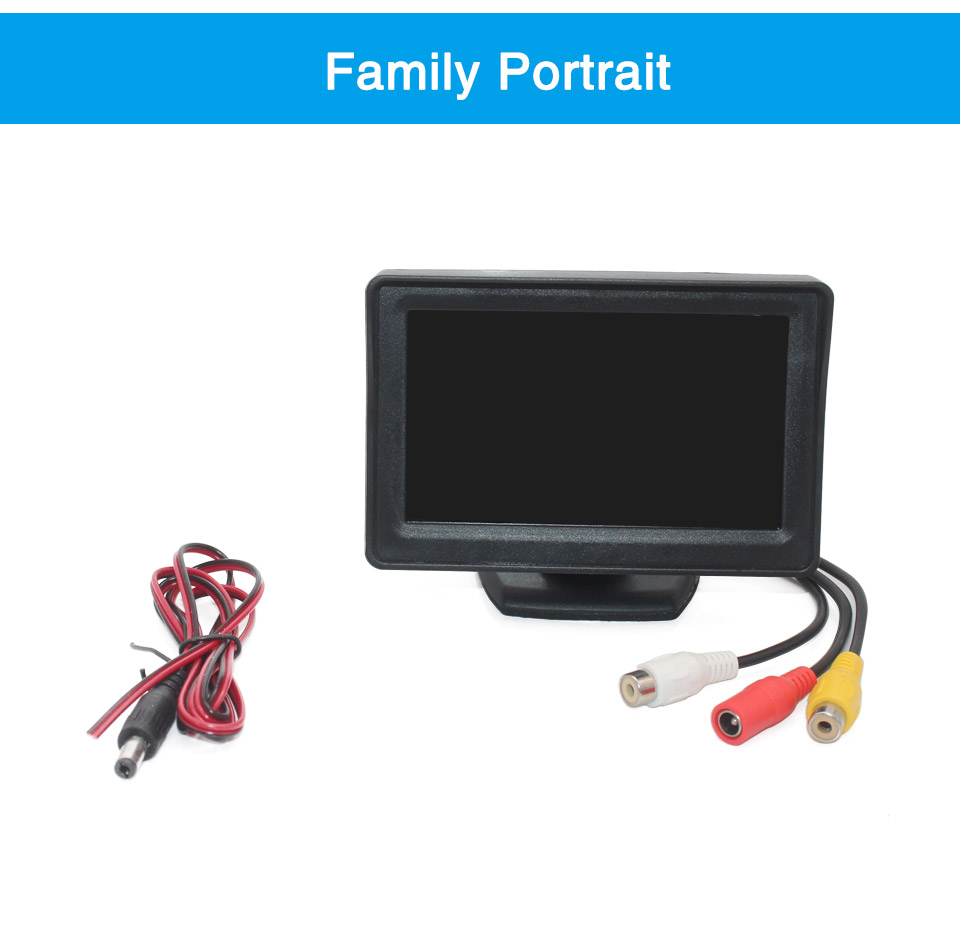 Reverse Parking Monitor Front Stand Monitor Car LCD Monitor Rear View ...
