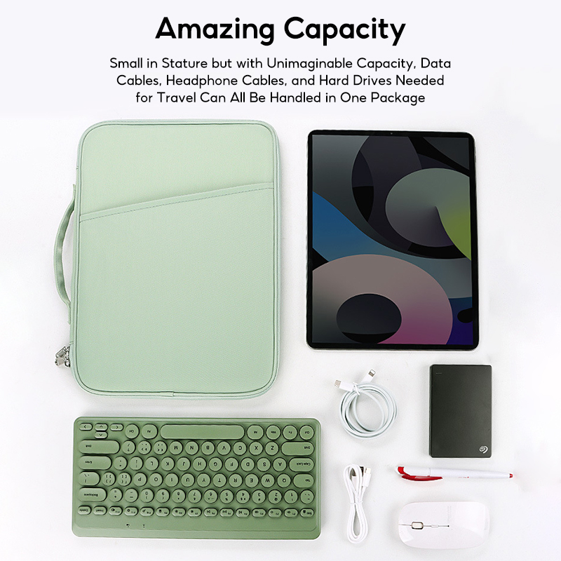 TBTIC Tablet Handbag For iPad 11-13 inch Sleeve Bag Shockproof ...