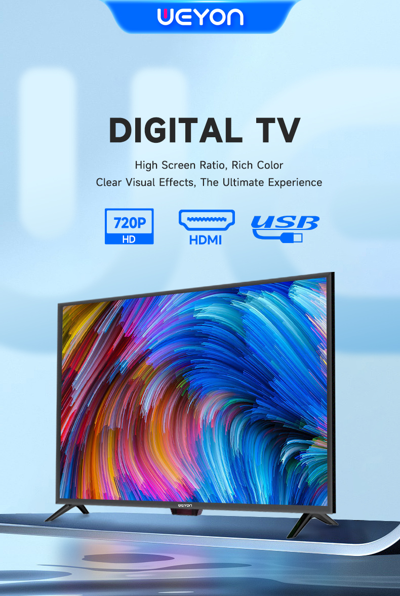 Sakura TV 24 inch Small Digital TV 720P Full HD 60Hz screen With MYTV｜DVBT2｜USB｜VGA | Shopee ...