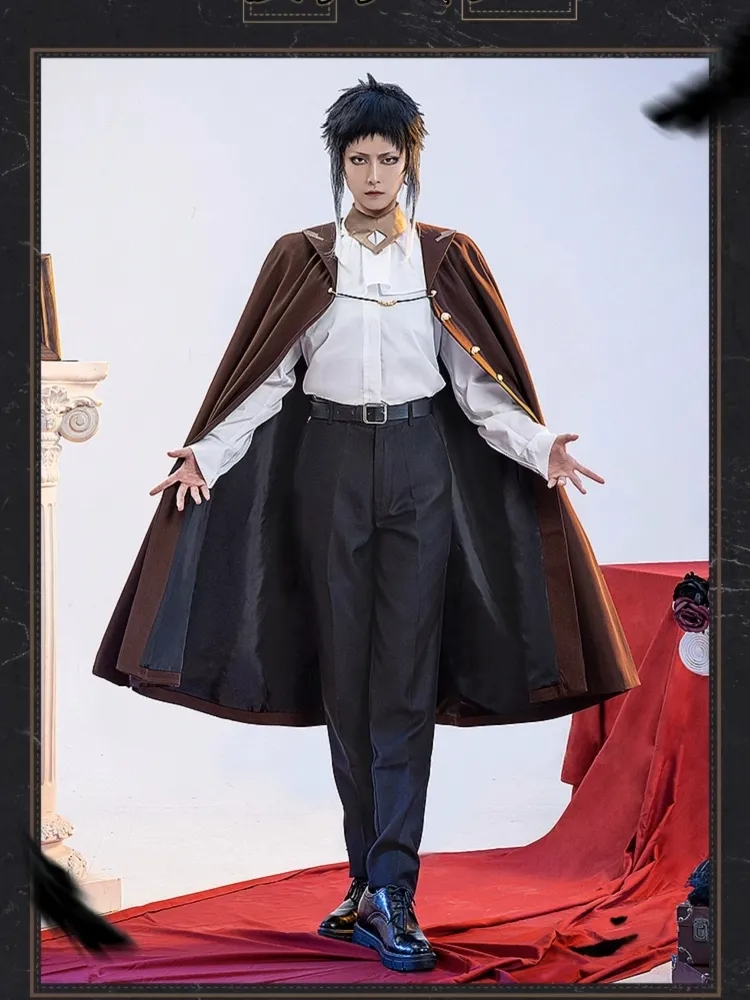 Japan Anime Stray Dogs Akutagawa Ryunosuke Cosplay Costume Decennial ...