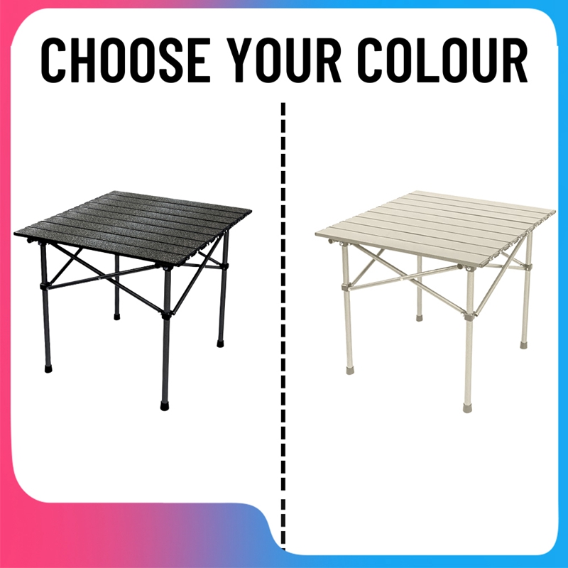 【Local shipment】Foldable Table Camping Outdoor Table Meja Picnic ...