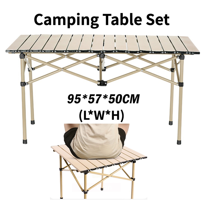 【Fast delivery】Camping Table Outdoor Table Folding Table Portable Table ...