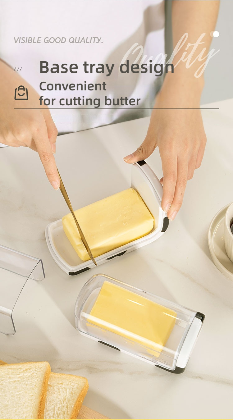 joie MooMoo Butter Storage Buter Dish Cow Butter Container Box with ...