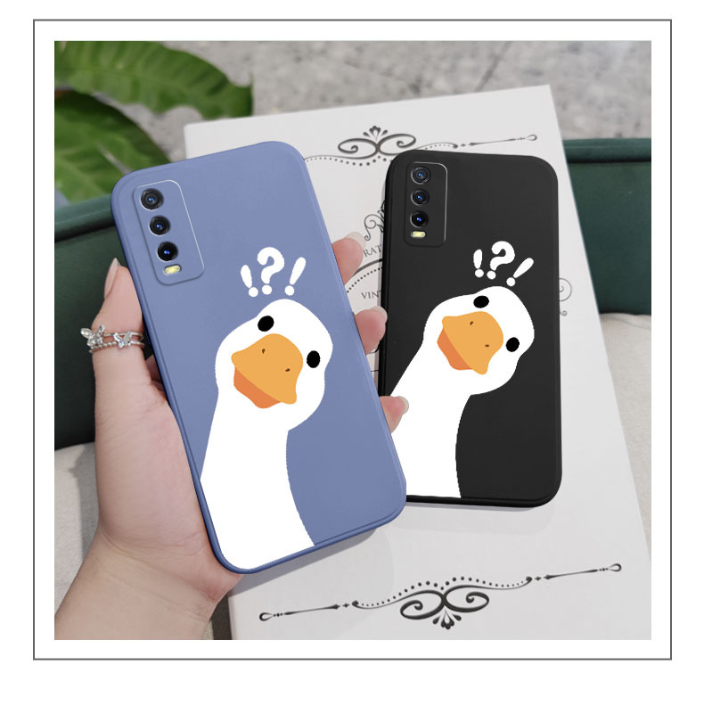 Phone Case For VIVO Y20i Y20 Y20S Y30 Y50 Y33S Y22 Y22S Y35 Doubt Goose ...