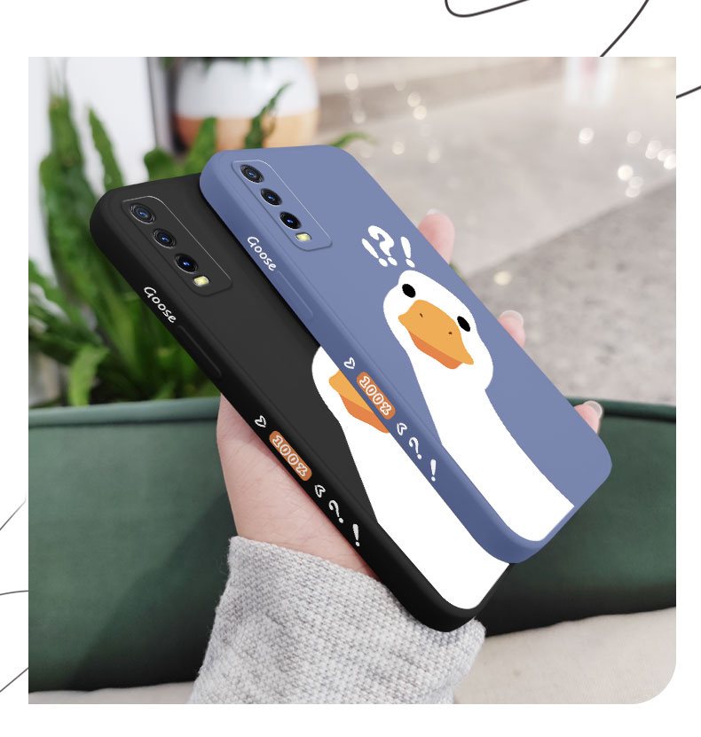 Phone Case For VIVO Y20i Y20 Y20S Y30 Y50 Y33S Y22 Y22S Y35 Doubt Goose ...