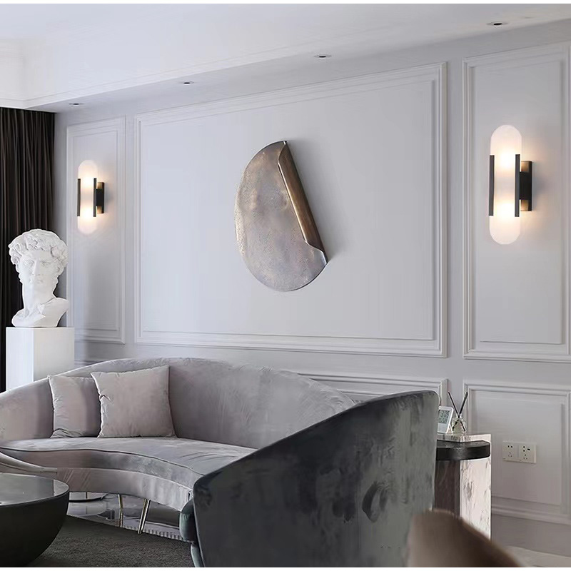LAMPU DINDING LUXURY WALL LIGHT INDOOR AESTHETIC MODERN LED WALL SCONCE ...