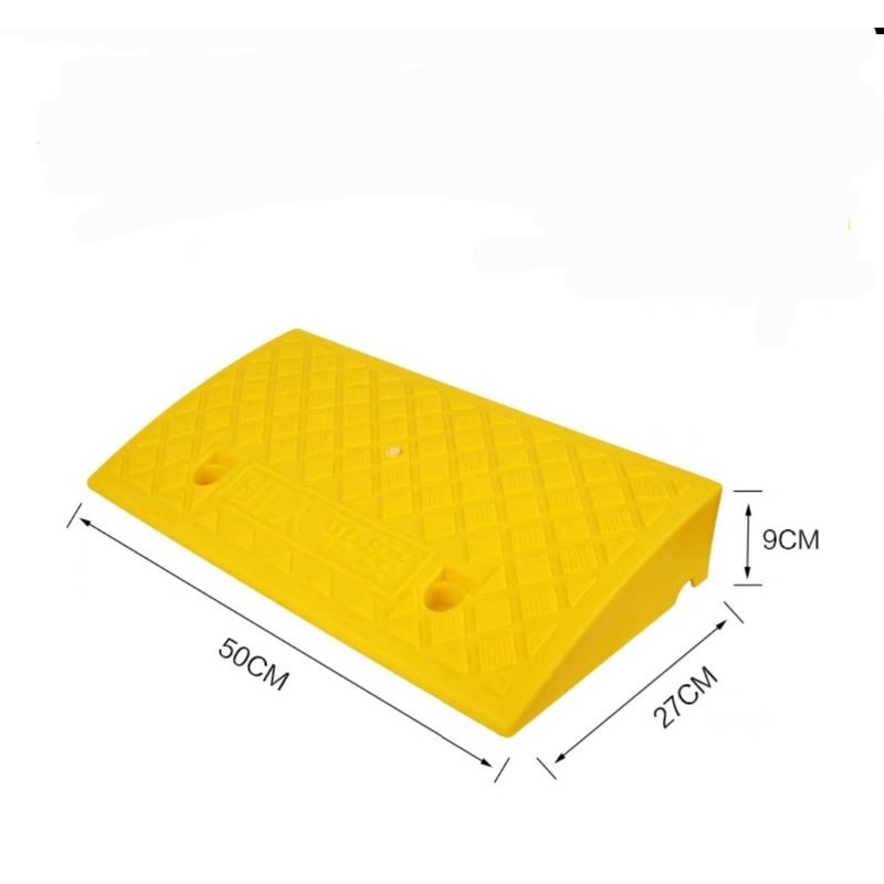 【COD】 HEAVY DUTY rubber curb ramp triangle electric vehicle step pad ...