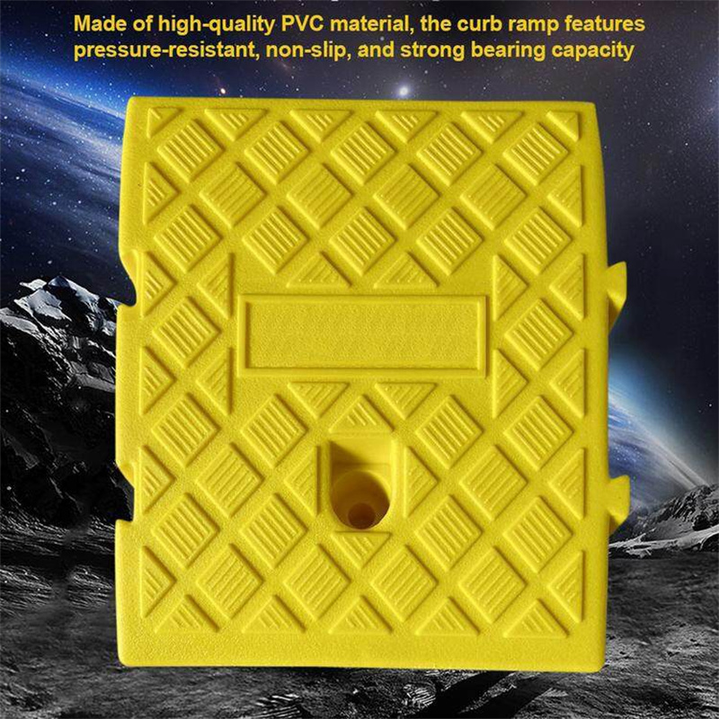 【COD】 HEAVY DUTY rubber curb ramp triangle electric vehicle step pad ...