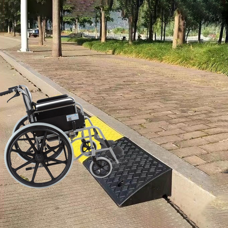 【SEY】Step Mat Ramp Portable Curb Ramps Heavy Duty Plastic Threshold ...