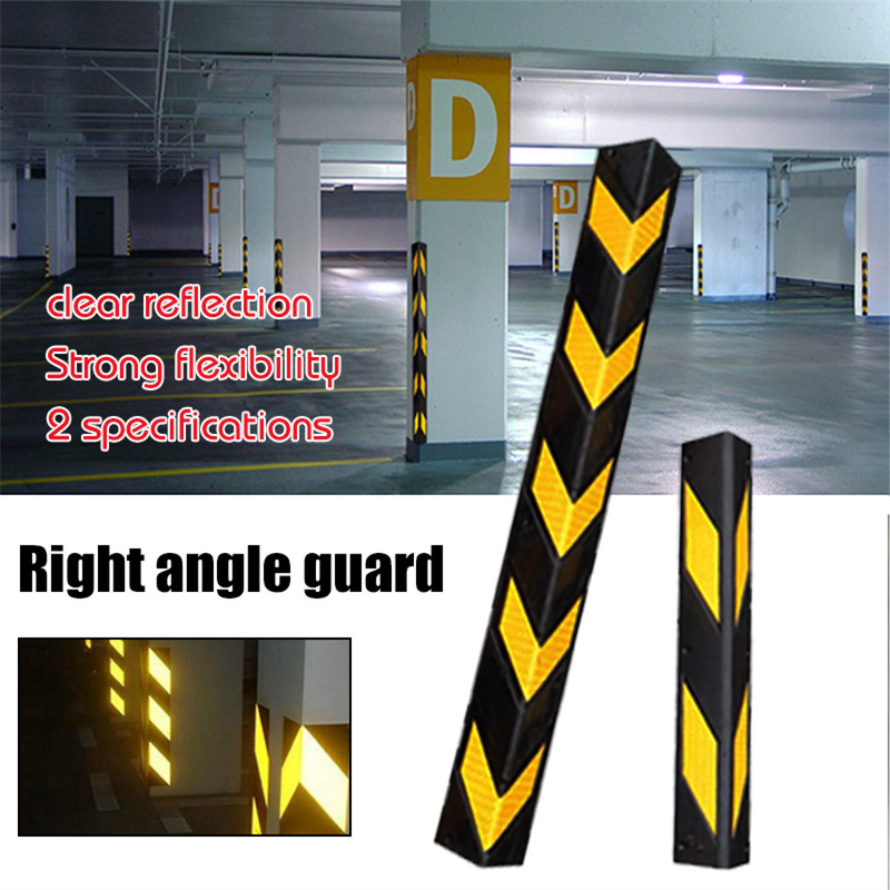 【Local shipment】Traffic Safety 80cmx10Ccm Rubber Wall Corner Guard ...