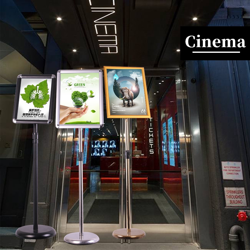 【BWE】A3/A4 Adjustable Height Sign board Stand Poster Display Sign Stand ...