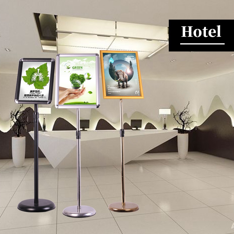 【BWE】A3/A4 Adjustable Height Sign board Stand Poster Display Sign Stand ...