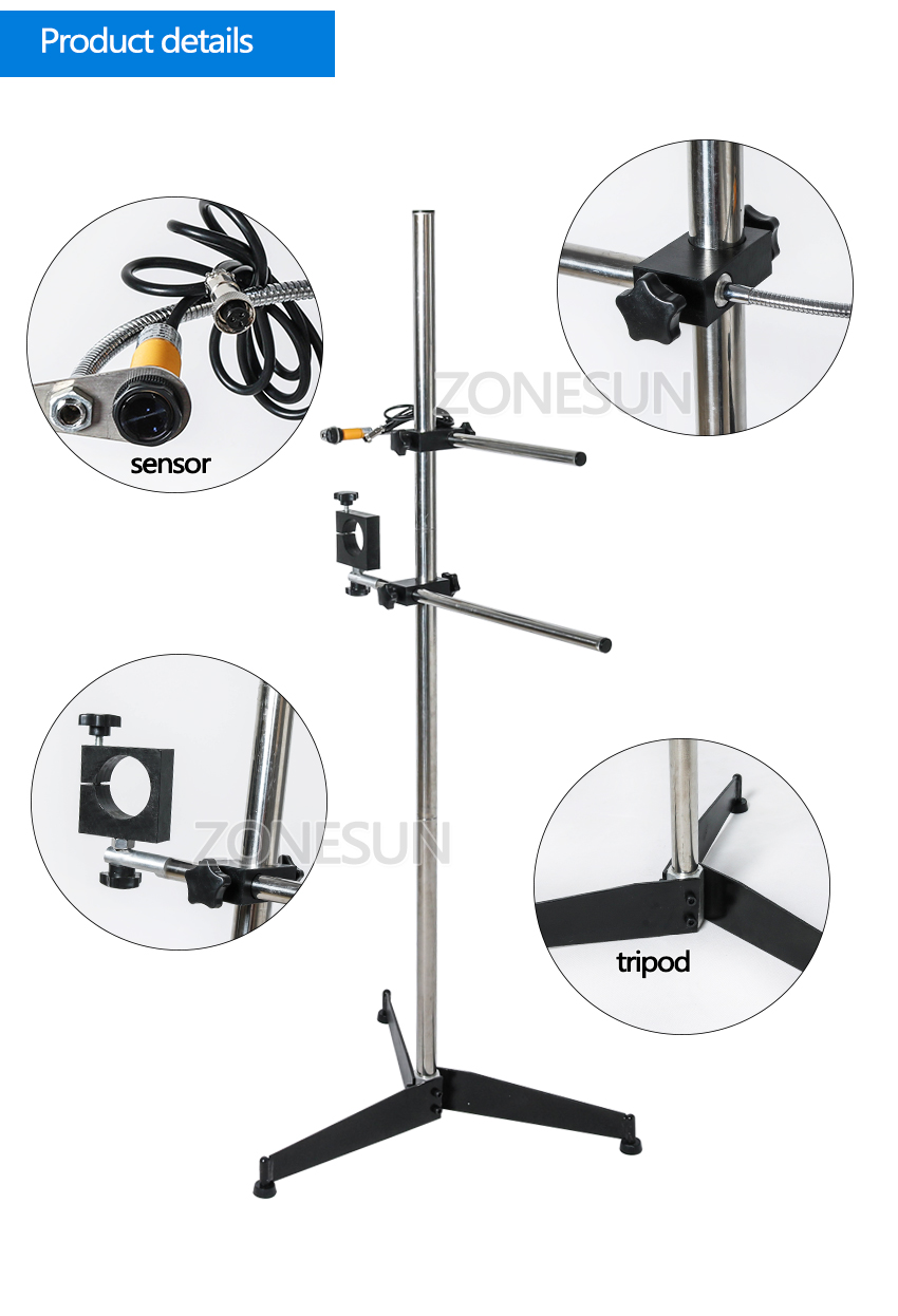 ZONESUN Inkjet Date Coding Machine Batch Number Printer with Belt ...