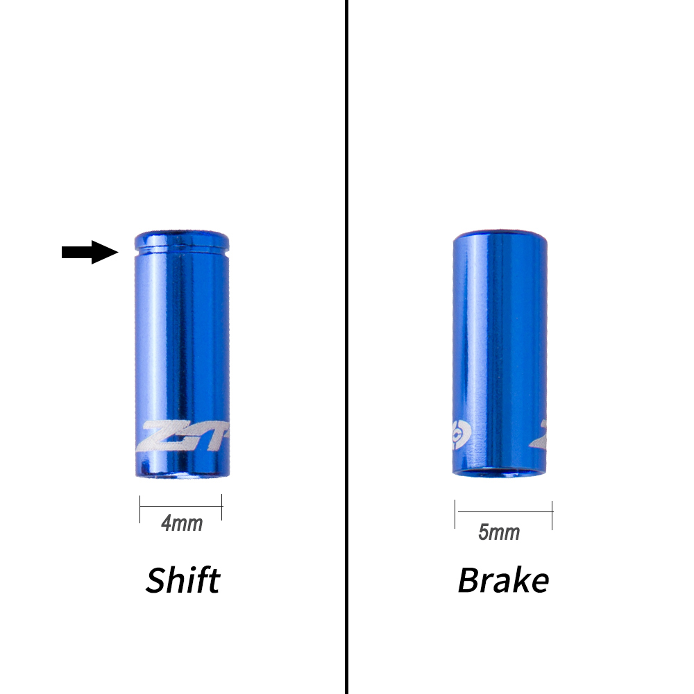 ZTTO Aluminium Alloy Brake Shift Cable End Caps (10 Pcs) | Shopee Malaysia