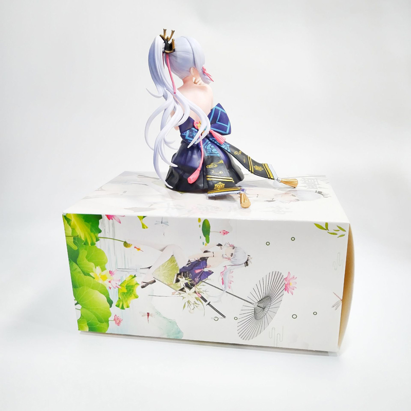 20cm miHoYo Genshin Impact Figure Kamisato Ayaka Teyvat Inazuma PVC ...