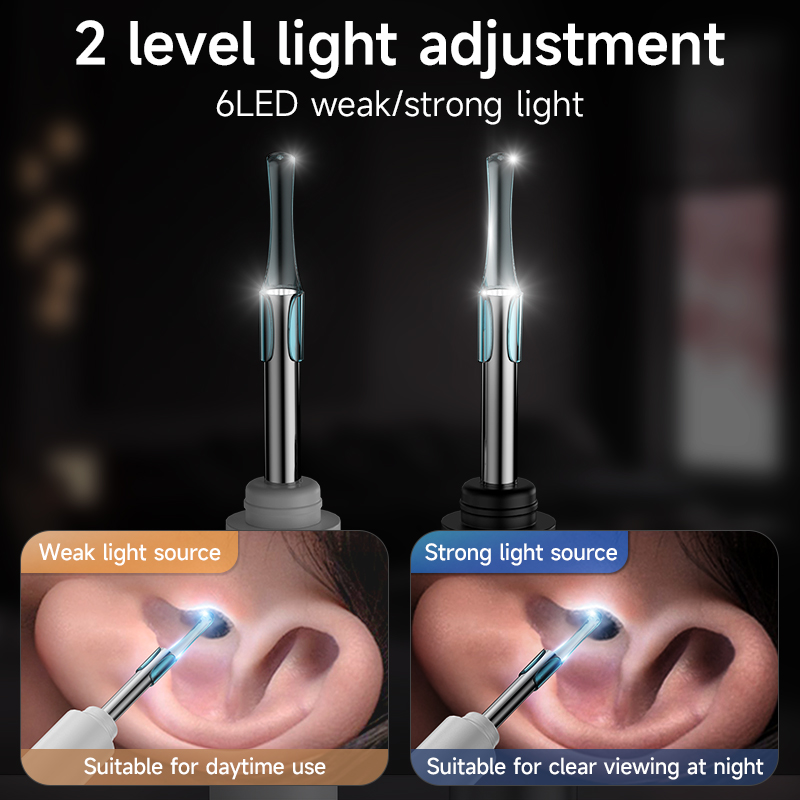 CylRedbat Earpick Smart Visual Camera Ear Scoop Ear Cleaner For Baby ...
