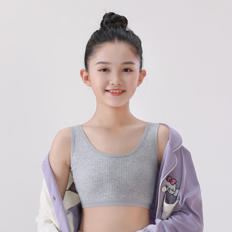 MOMO 8-16yrs Kids Bra Girls' Training Bra Underwear Infant Bra Anti ...