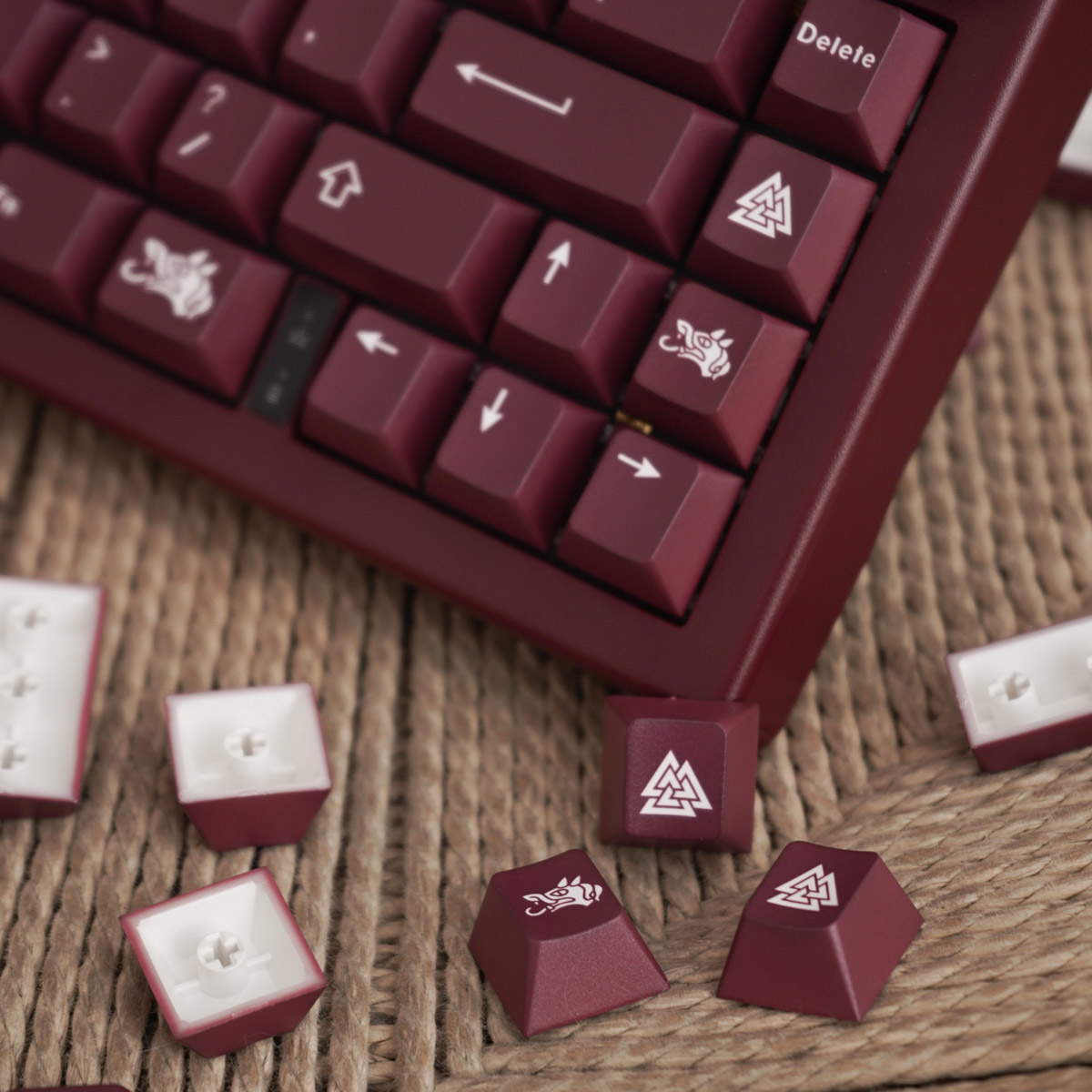 -LW- GMK BLOT Blood Sacrifice PBT Keycaps CHERRY Profile Mechanical ...
