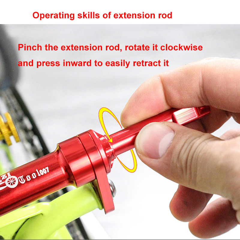 AGEKUSL Bike Easy Wheel Extension Bracket Rod For 3 Sixty Pikes ...