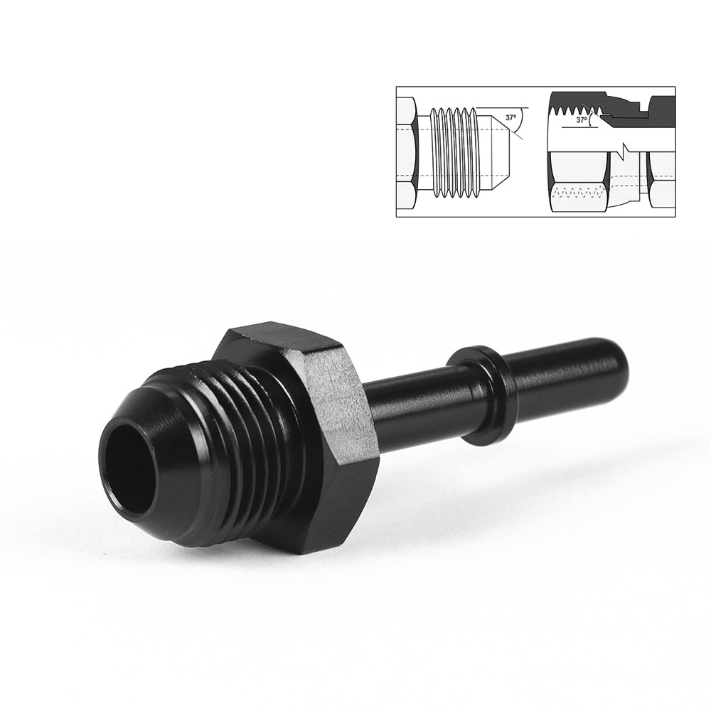 Quick Connect 6AN AN6 AN-8 To 5/16" AN8 8AN To 3/8" Male EFI Fuel Line ...