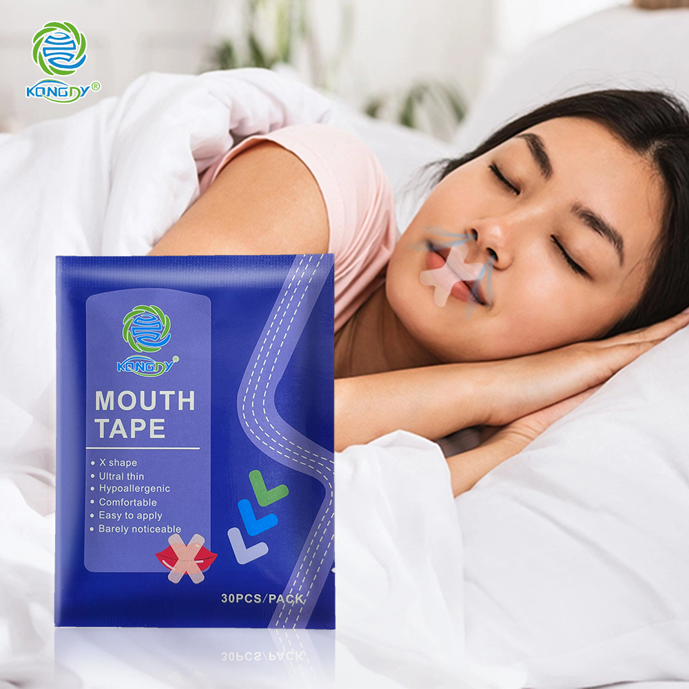 Kongdy 30Pcs Mouth Tape Sleep Strip Anti Snoring Lip Stickers Nose ...