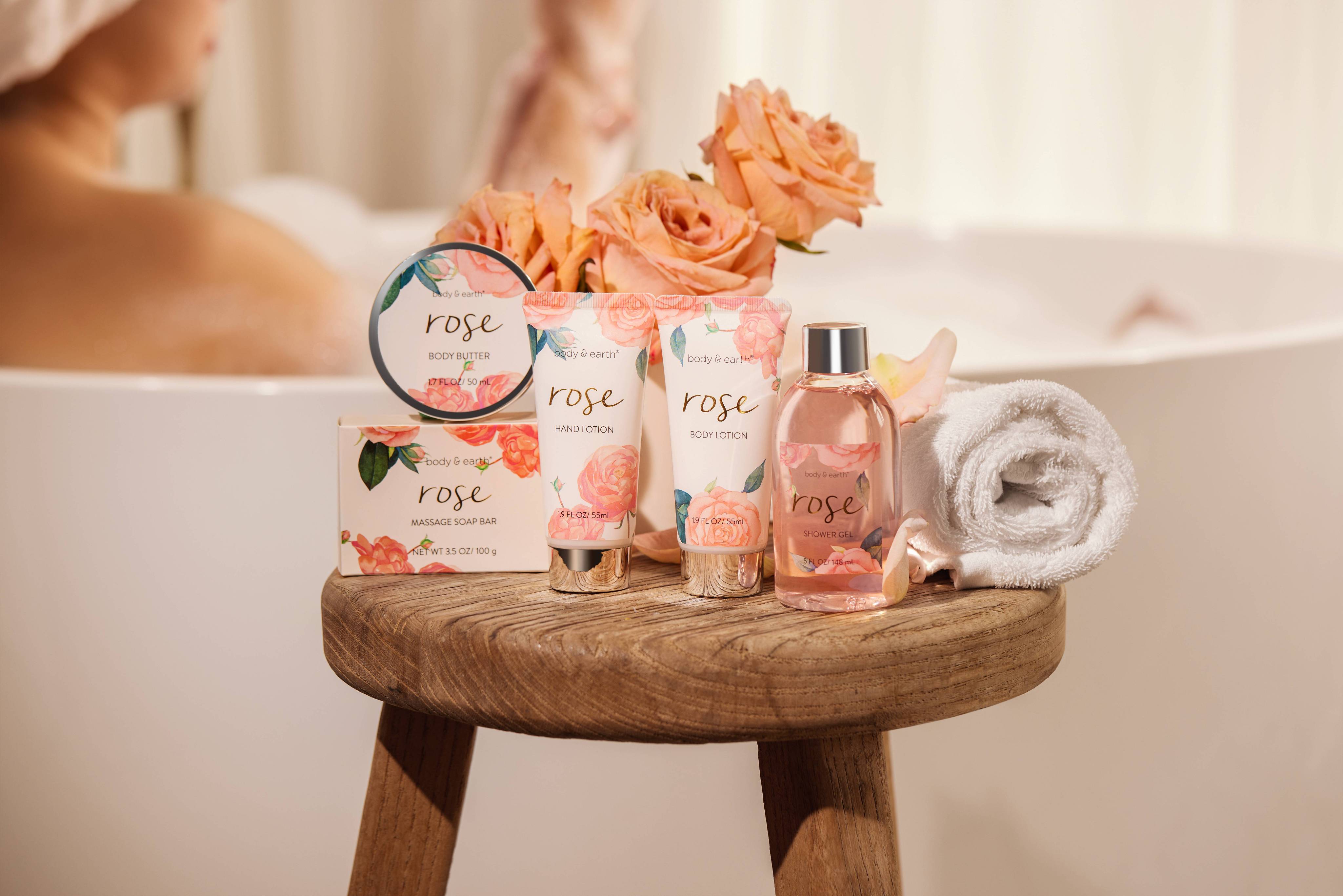 Body & Earth Christmas Gift Set Bath and Body Gift Set Wedding Gift ...