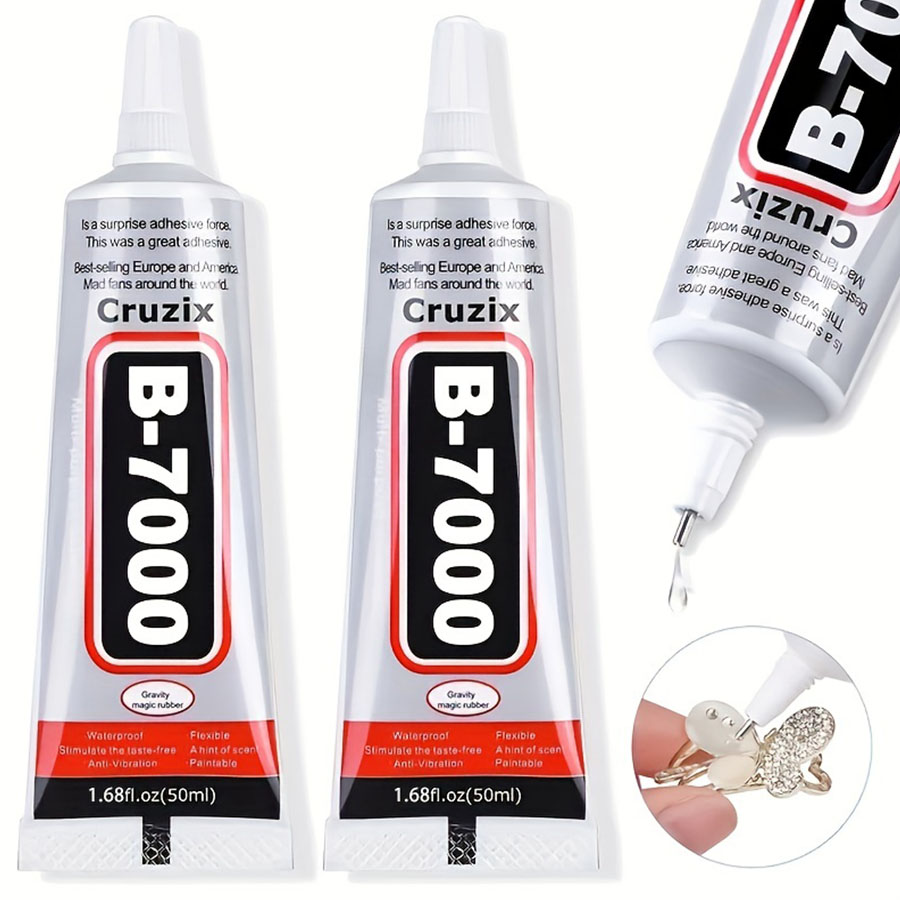 Multi Purpose Industrial Strength 25-50ML B7000 Glue Adhesive ...