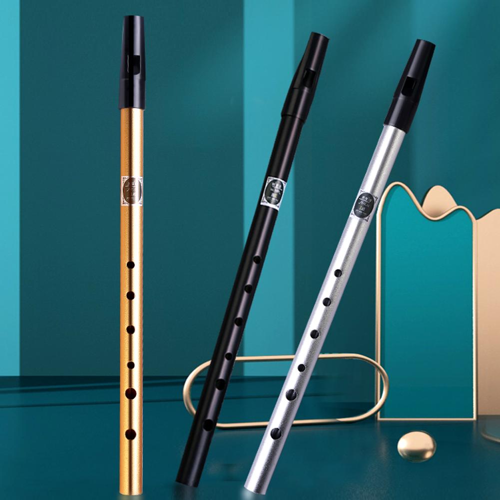 KOShobby 6 Hole Flute C/D Key Irish Whistle Ireland Tin Penny Whistle ...