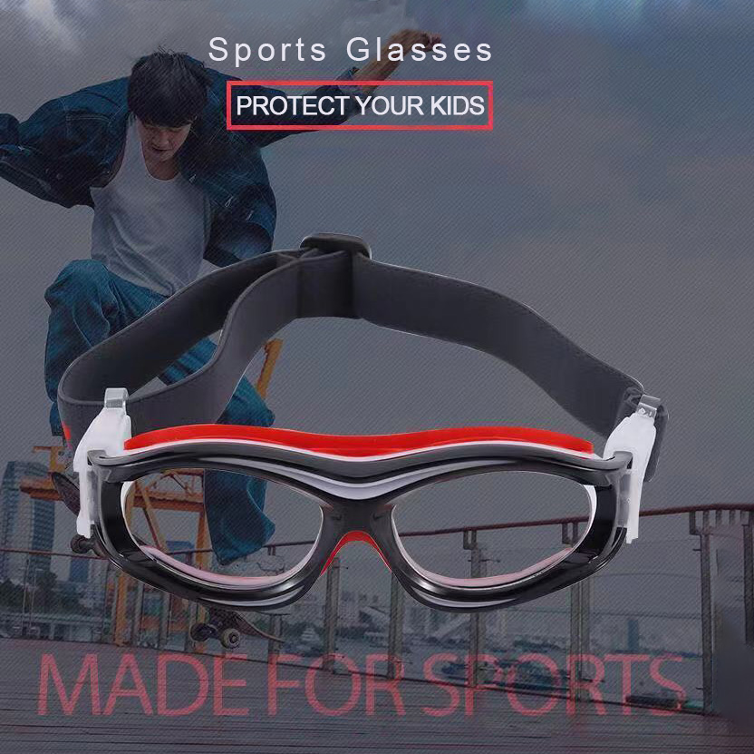 Kids Sports Glasses Sturdy Frame Child Basketball Goggle Age 3-18 ...