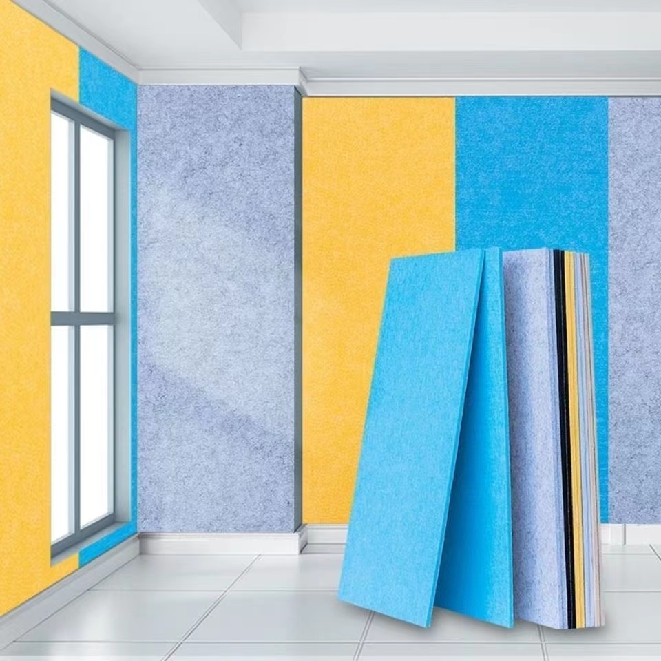 1pc Self-Adhesive Acoustic Foam Panel Felt , Shock-Absorbing Felt ...