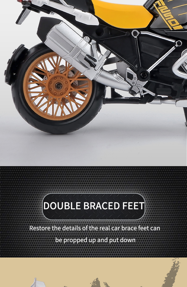CCA 1:12 Scale Motor BMW R1250GS Alloy Diecast Motorcycle Model ...