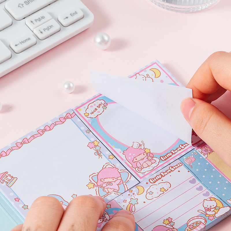 Journey to Love Cute Cartoon Post-it Notes Students High-value Tearable ...