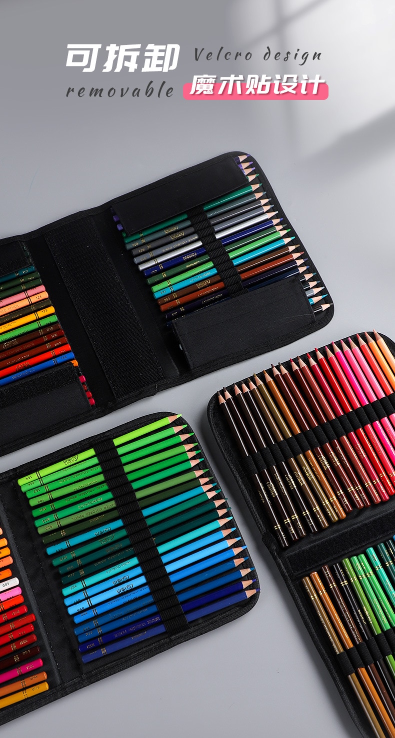 72/120/150/200 Hole Foldable Pen Case Pencil storage box student ...