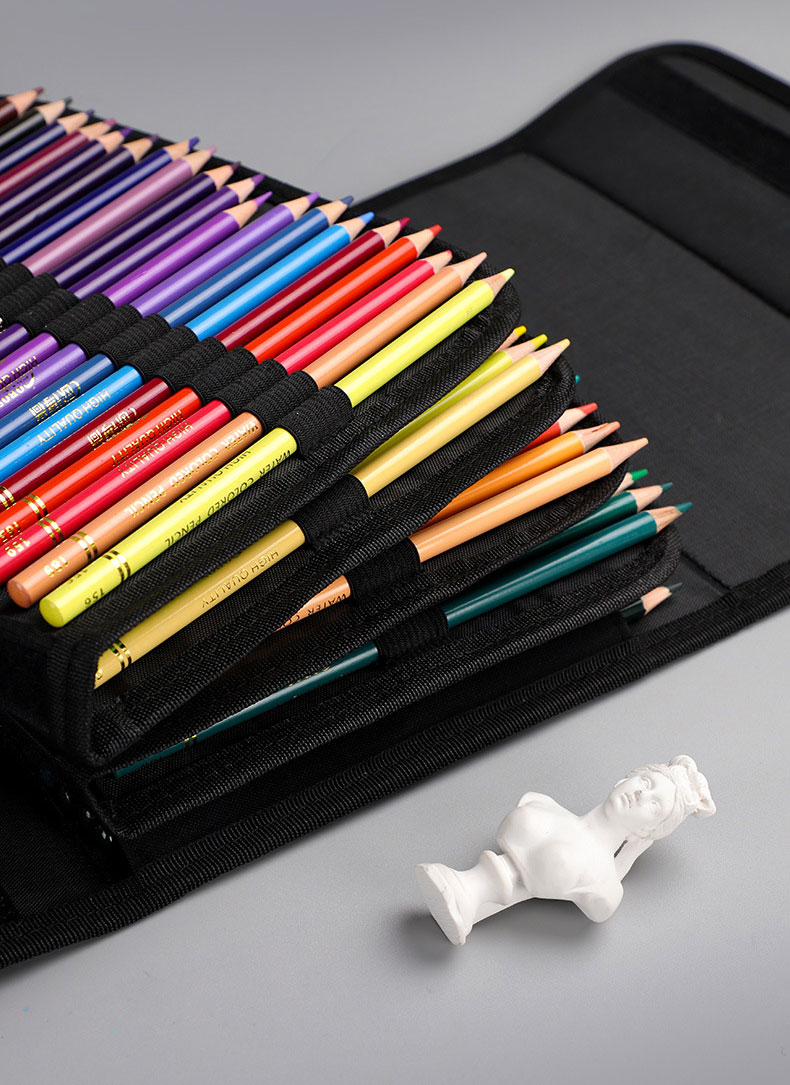72/120/150/200 Hole Foldable Pen Case Pencil storage box student ...