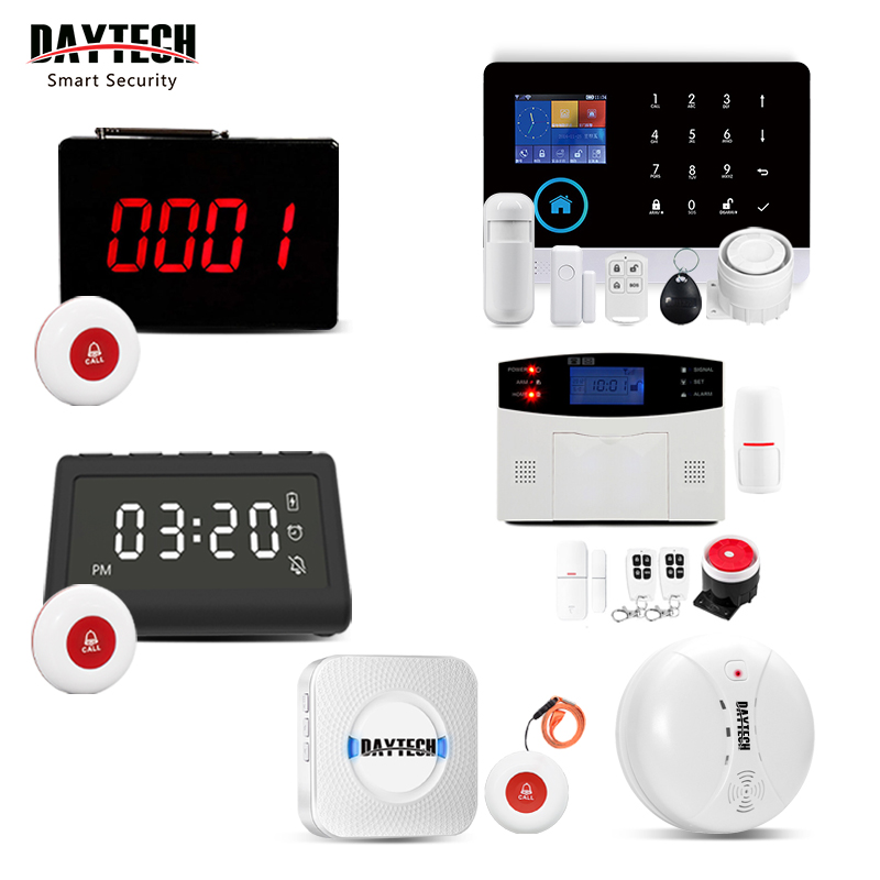 Daytech Wireless GSM Alarm System with Door Sensor Motion Detector TA01 ...