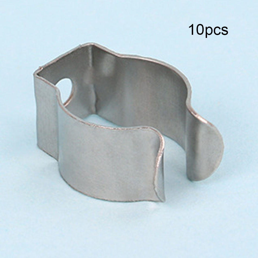 Tool Holder 6-28mm Manganese Steel OPEN TYPE SPRING TERRY CLIPS Silver ...