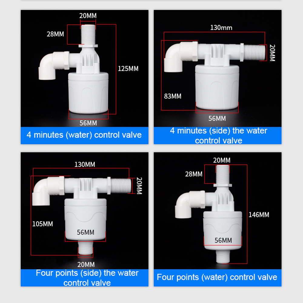 [LOCAL LIFE] Automatic Water Level Control Valve G1/2" Floating Ball ...