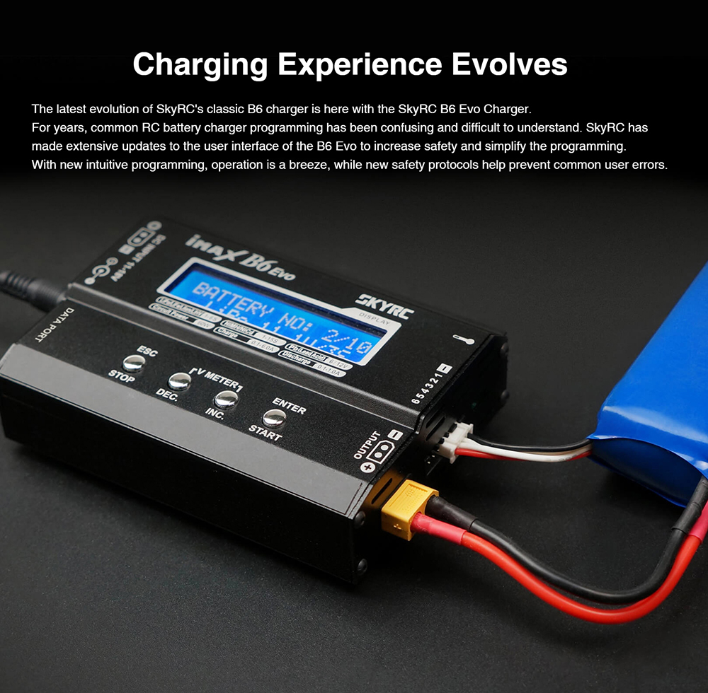 SkyRC iMAX B6 V2 RC Lipo Nimh Battery Charger B6neo B6 Mini B6AC V2 LiPo Battery Balance Charger ...