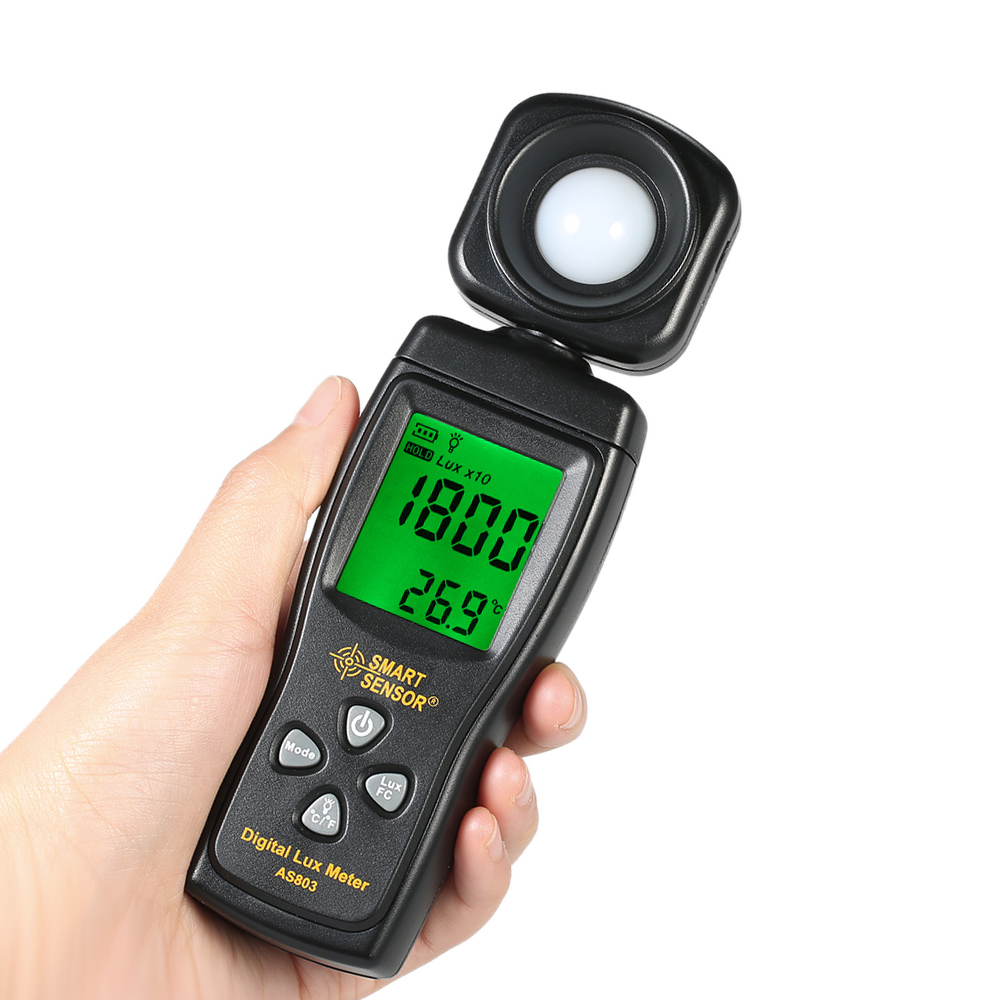 [Ready] SMART SENSOR AS803 Mini Digital Lux Meter LCD Display Handheld ...